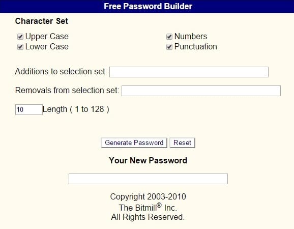 33+ Best Online Password Generator to Generate Random Password