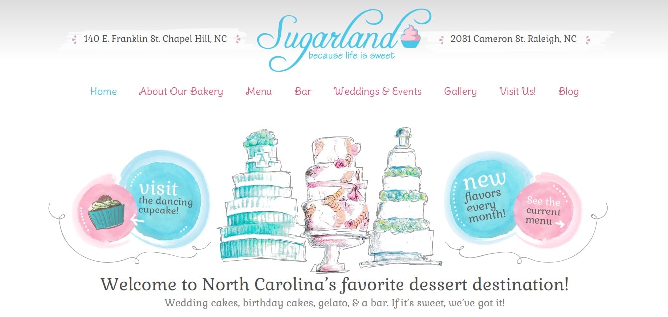 43+ Best Bakery Website Design Ideas for Cakes Websites